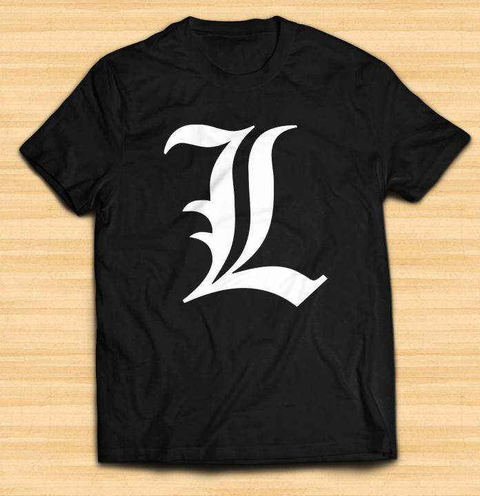 DEATH NOTE ANIME - L CUSTOMIZED SHIRT | Lazada PH