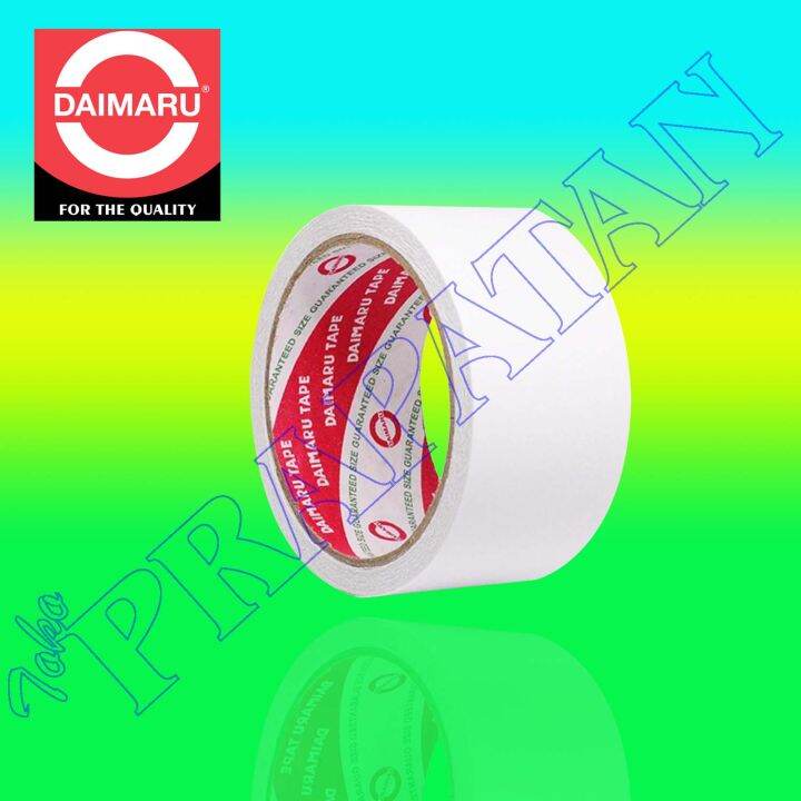 Double tape Daimaru / Dobel Tape 2 inch 48 mm x 12 Yard | Lazada Indonesia