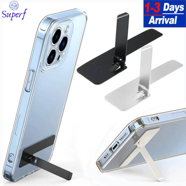 🔥Manila Stock🔥Ultra-Thin Metal Folding Phone Holder Alloy Invisible ...