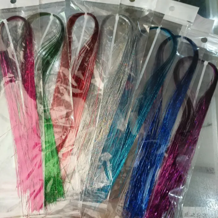 Budget Fly Tying Material Flasher Pakintab Pakislap Fishing Metallic ...