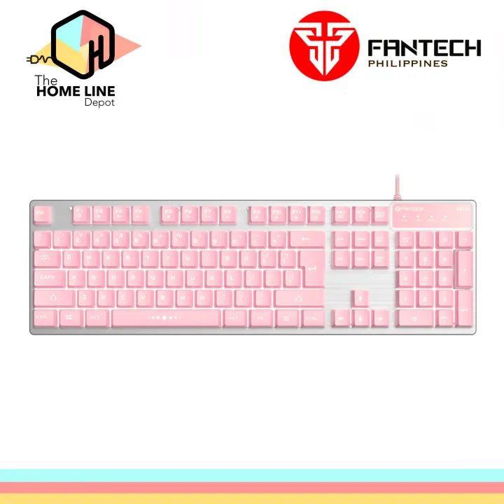 FANTECH MEMBRANE KEYBOARD K613L FIGHTER II SAKURA EDITION PINK | Lazada PH