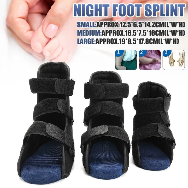 Kids Ankle Soft Night Splint Boot Brace Support Tendinitis Plantar ...