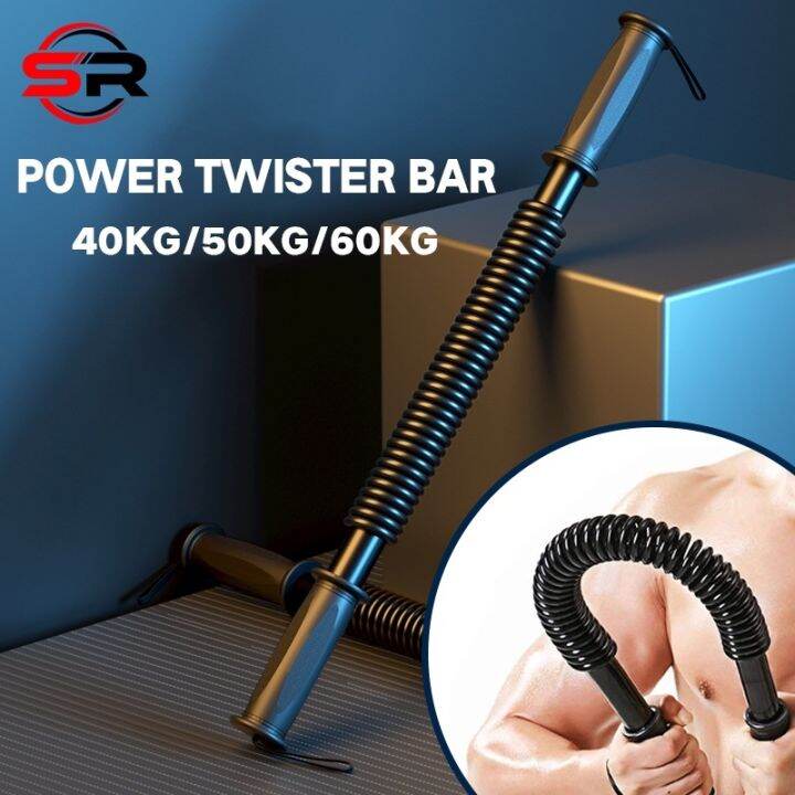 [Hot sales]♟♟ Power Twister Bar Arm And Chest Builder Strength 30/40/50 ...