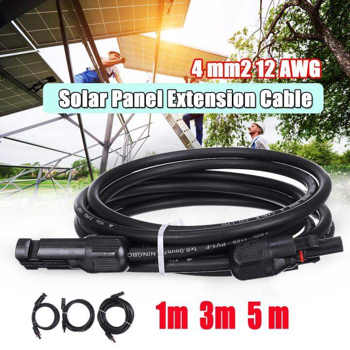 Solar panels Series Parallel Connection Wire Cable MC4 Connector ...
