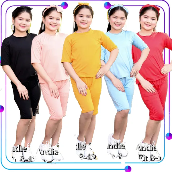Maureen Kids Terno top and tokong fit 8-12 years old | Lazada PH