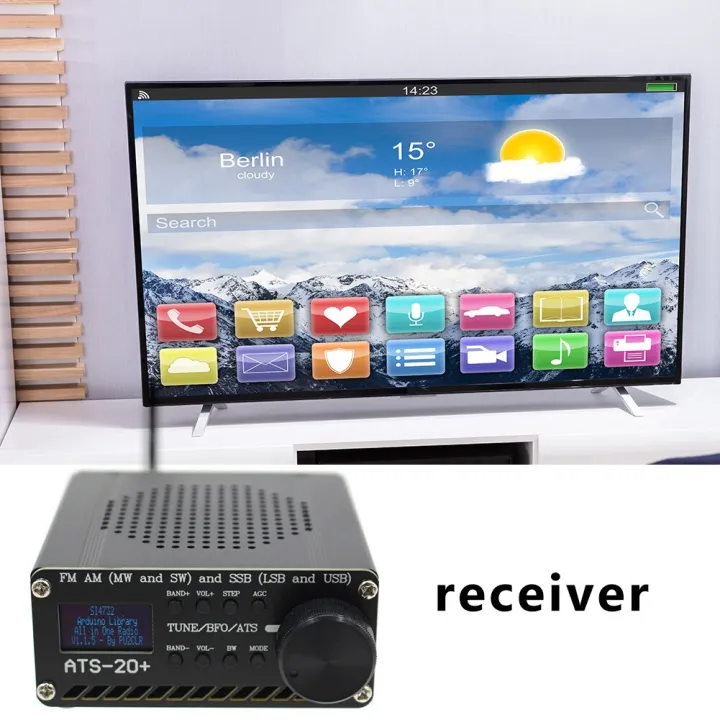 SI4732 Full Band Radio ATS-20+ Receiver AM (MW SW) SSB (LSB USB ...