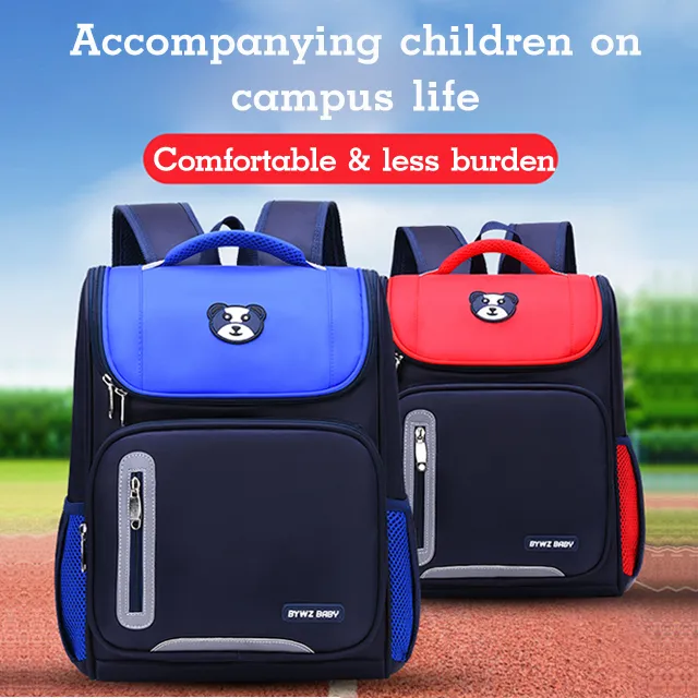 Children‘s Burden Reduction Waterproof Backpack | Lazada PH