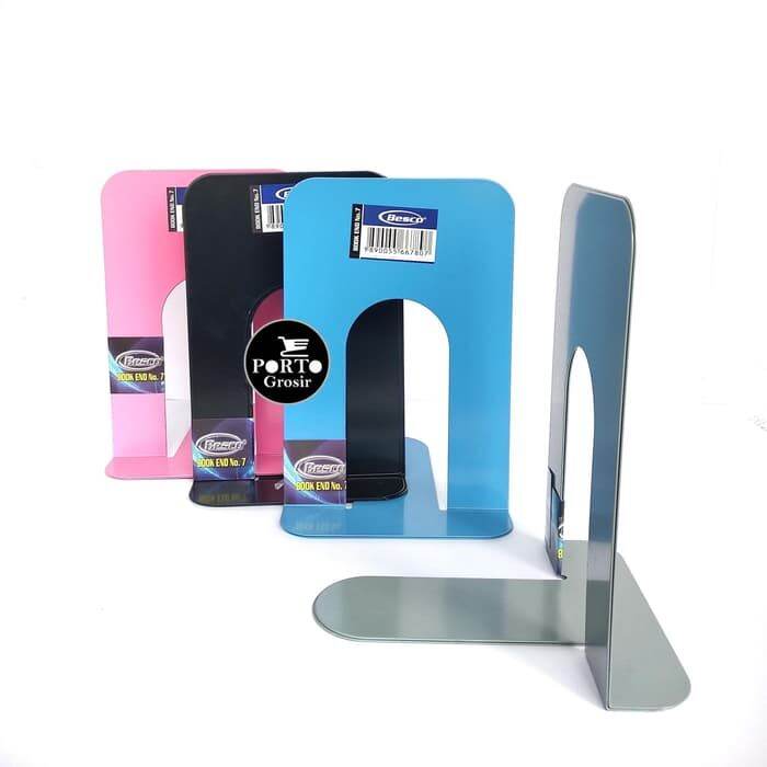 Pembatas Buku Besi / Book End / Stand Book | Lazada Indonesia