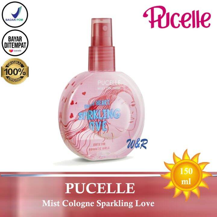 Pucelle Mist Cologne Sparkling Love 150ML | Lazada Indonesia