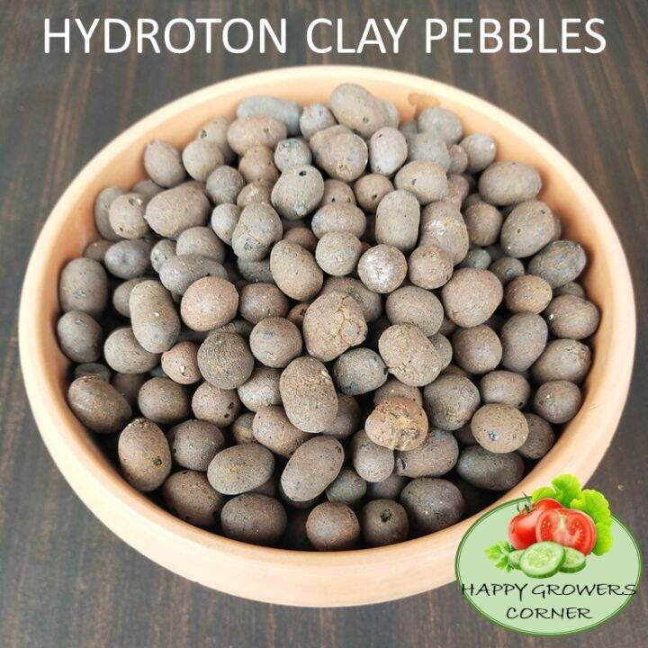 Hydroton Clay Pebbles 16-25mm sizes for Hydroponics (3 Liters /1 Kgs ...