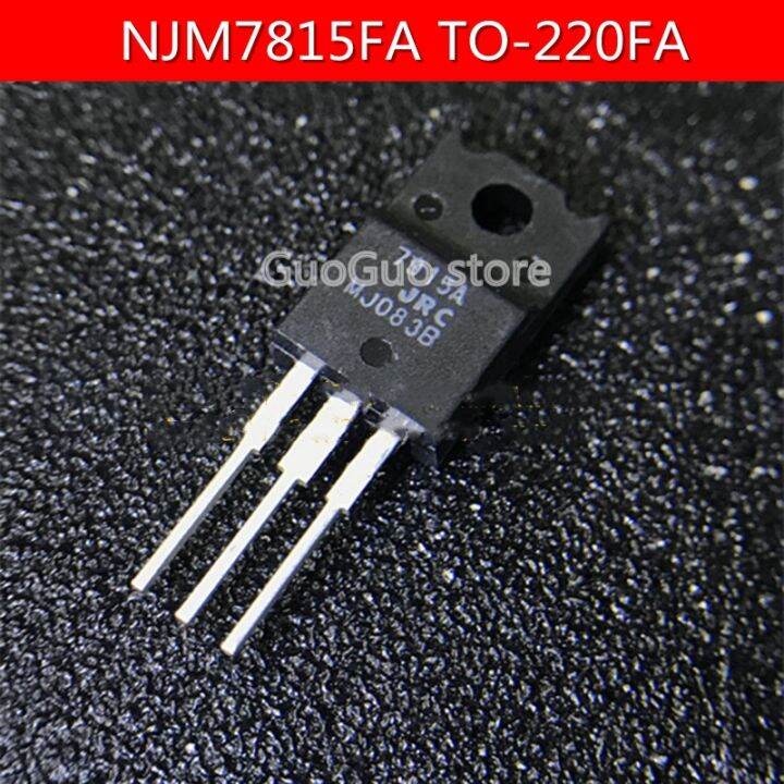 10pcs new original NJM7815FA TO-220F 7815A JRC7815A TO220F three-terminal integrated positive ...