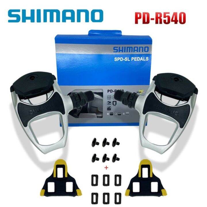 COM Original Shimano Cleats Road Bike pedal PD-R540 RB Bicycle pedal ...