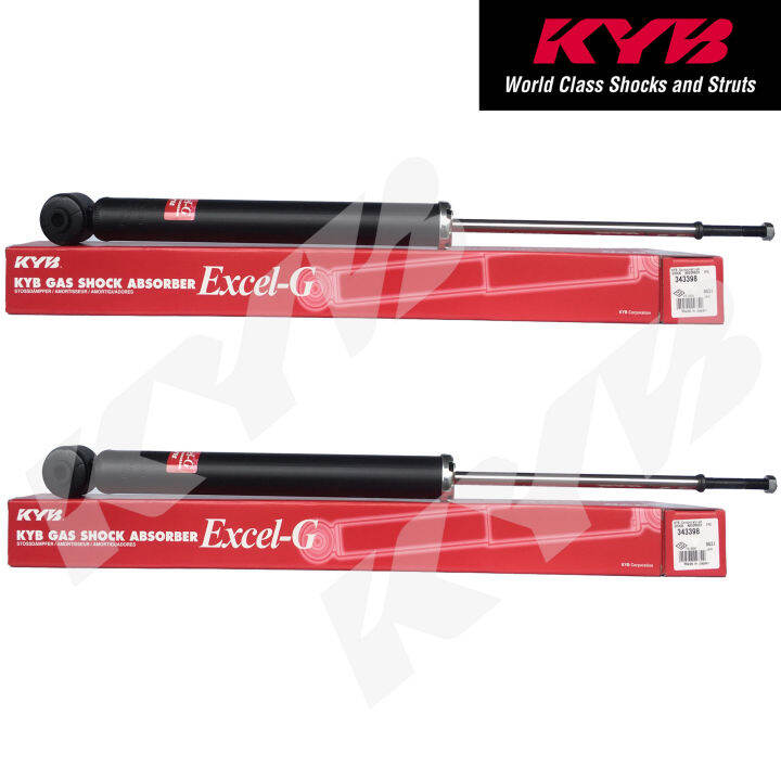 KYB 343398 for Hyundai Getz 2006 - 2012 Set of 2 Rear Gas Shock Absorber KAYABA | Lazada PH