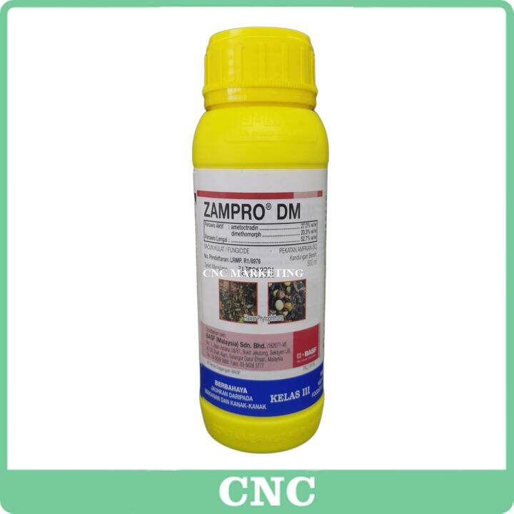 500ML Zampro DM BASF Ametoctradin Dimethomorph Timun Cucurbits ...