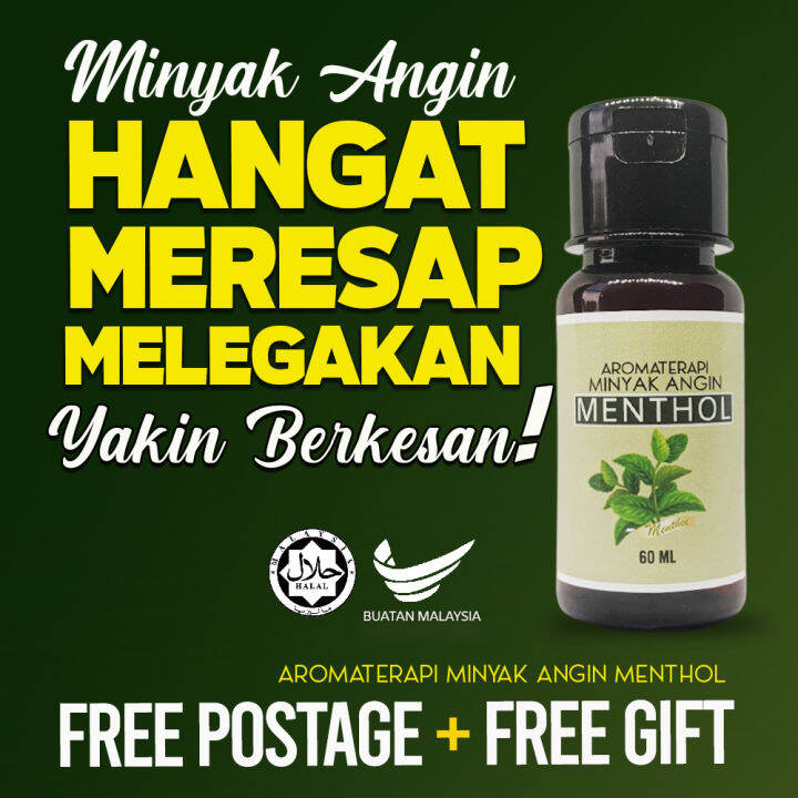 Minyak Terapi Kasturi Bidara Minyak Angin Menthol Minyak Panas Urut dan ...