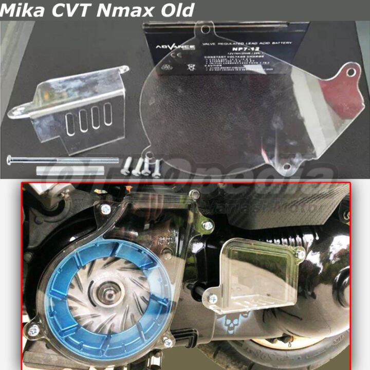 Mika CVT NMAX Bening Cover Pelindung CVT Akrilik Nmax Transparan ...