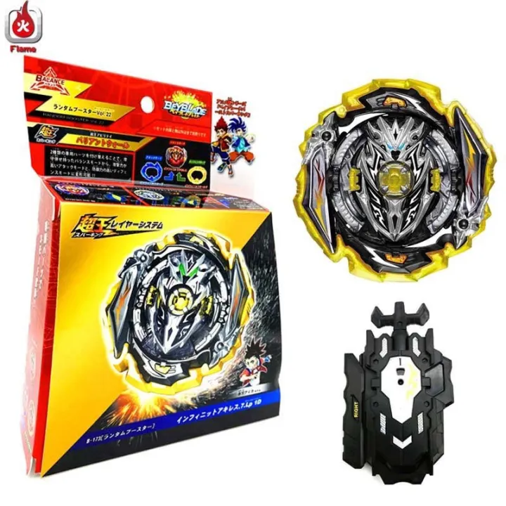 Ready Stock !!! Laike Beyblade B173 Infinite Achilles Beyblade Burst ...