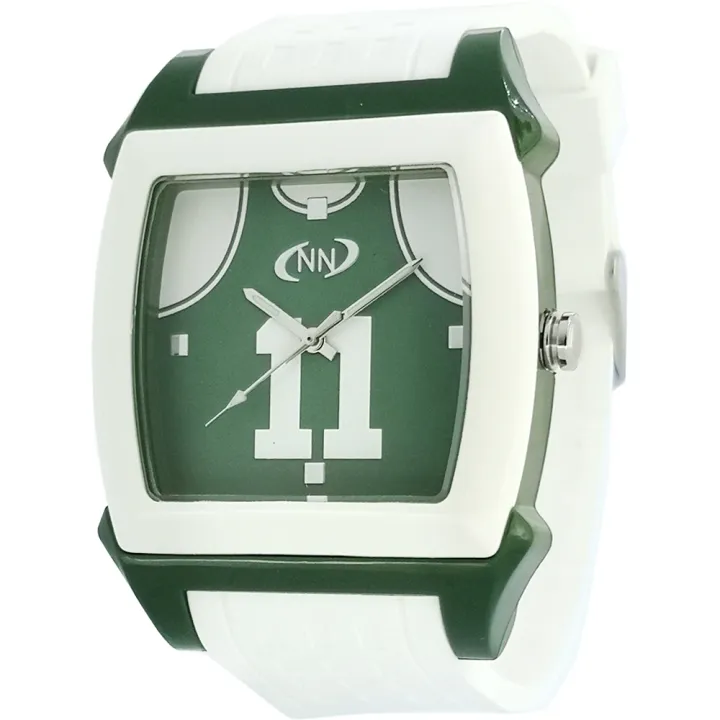 UniSilver TIME Men's Analog Green/White Rubber KW1017-4012 Watch ...