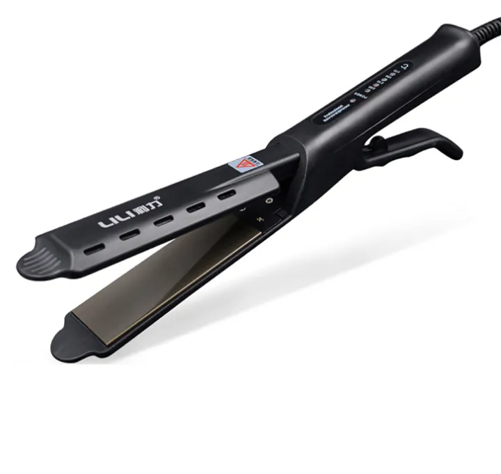 Hair Straightener Professional Wet & dry 4-Speed Thermostat Straight ...