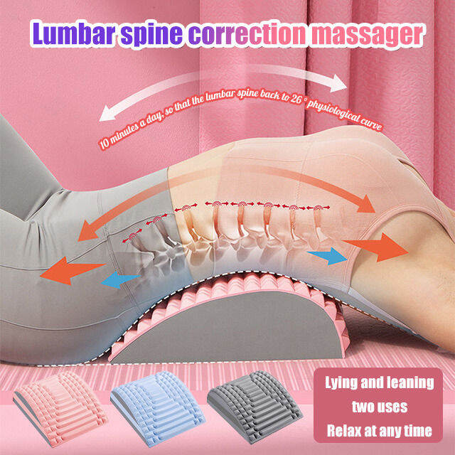 onlcicn Portable Lumbar Correction Massagerspine correction, stretch ...