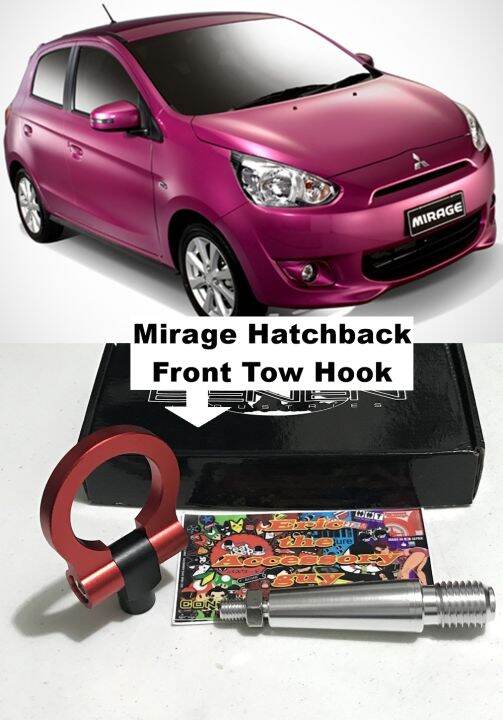 Mitsubishi Mirage Hatchback Front tow hook Red (2012-2020) | Lazada PH