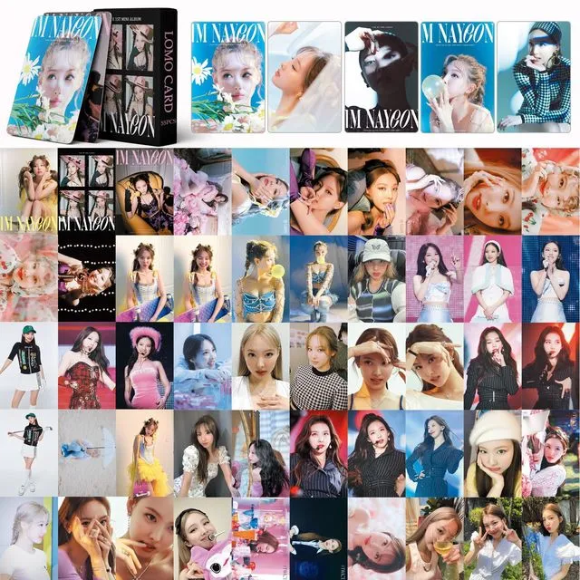Kpop Idol 55pcs/set Lomo Cards Twice Postcard Card Photocards Im Photo ...