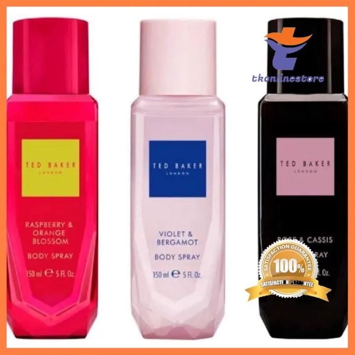 โปรโมชั่นสุดคุ้ม โค้งสุดท้าย Ted Baker เทด เบเกอร์ Body spray บอดี้ สเปรย์ 150 mL ด่วน ของมี ...