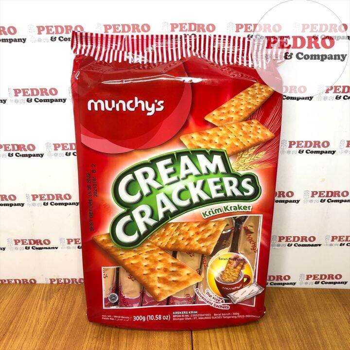 Munchys sugar crackers 380 gr - biskuit gula kreker | Lazada Indonesia