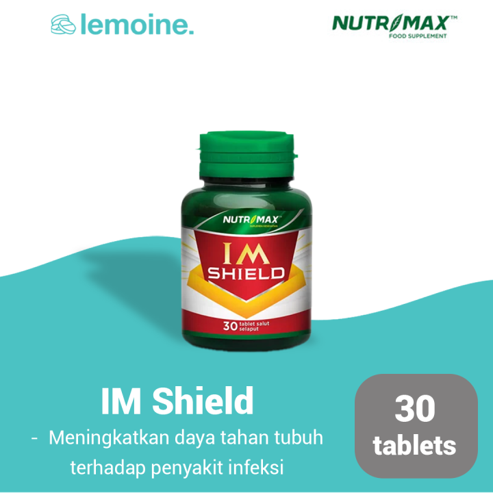 NUTRIMAX IM SHIELD 30 TABLET VITMAIN MEMBANTU MEMELIHARA DAYA TAHAN ...