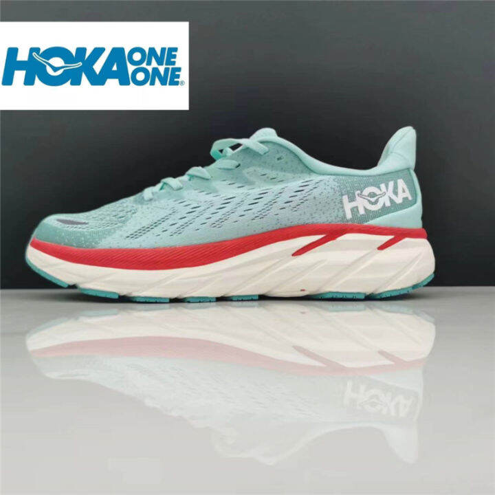HOKA ONE ONE Clifton 9 Cushioned Rebound Men's Running Shoes Breathable Women's Casual Sports ...