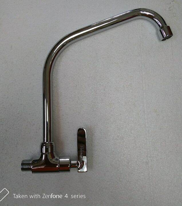 Valencia Kitchen Sink Tap Sink Faucet Wall mount Sink Tap (Solid Brass ...