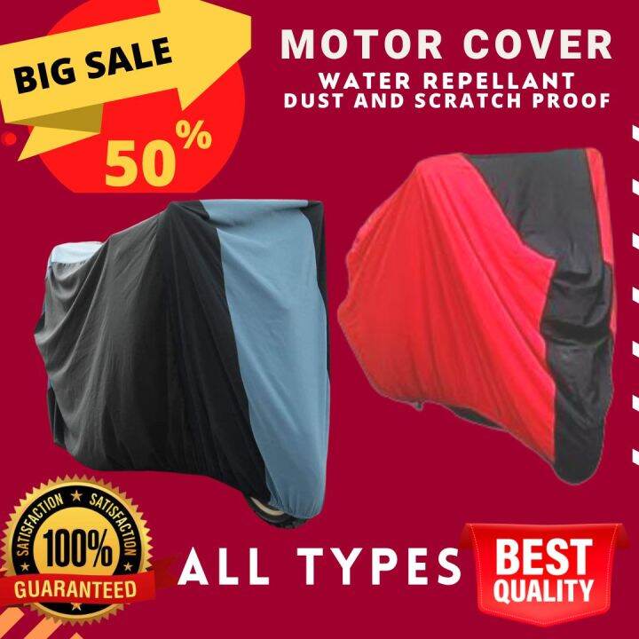 MOTORCYCLE COVER ALL TYPES NMAX ADV CLICK V1 V2 V3 MIO AEROX BAJAJ TMX ...