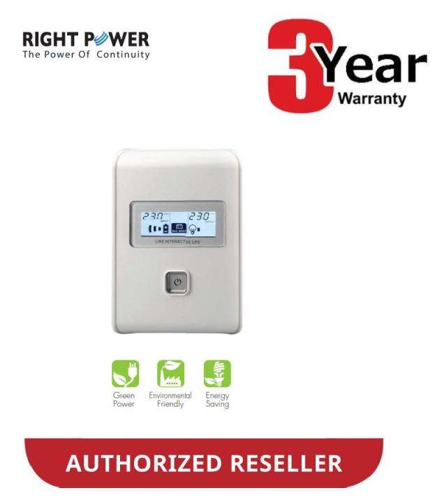 Right Power Power Box X10 1000VA UPS (PB1000X10) | Lazada