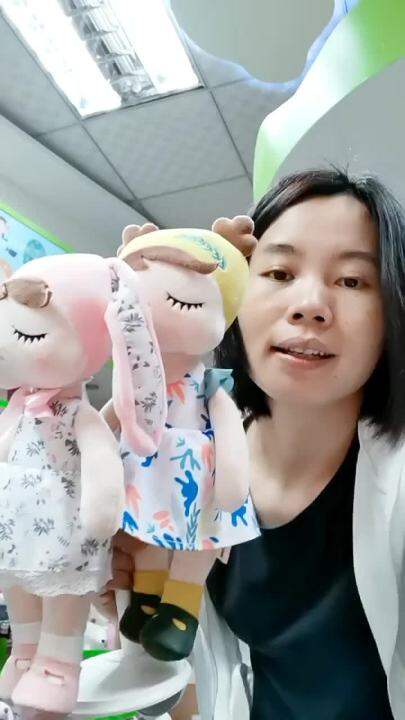 Metoo 33เซนติเมตร Angela ตุ๊กตาฤดูใบไม้ผลิฤดูร้อนสไตล์ชุดตุ๊กตาสำหรับสำนักงานตกแต่งบ้านวันเกิด ...