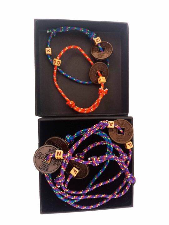 Isi 12 pcs (1 lusin) Gelang Tali Rajut Prusik seri Koin | Lazada Indonesia