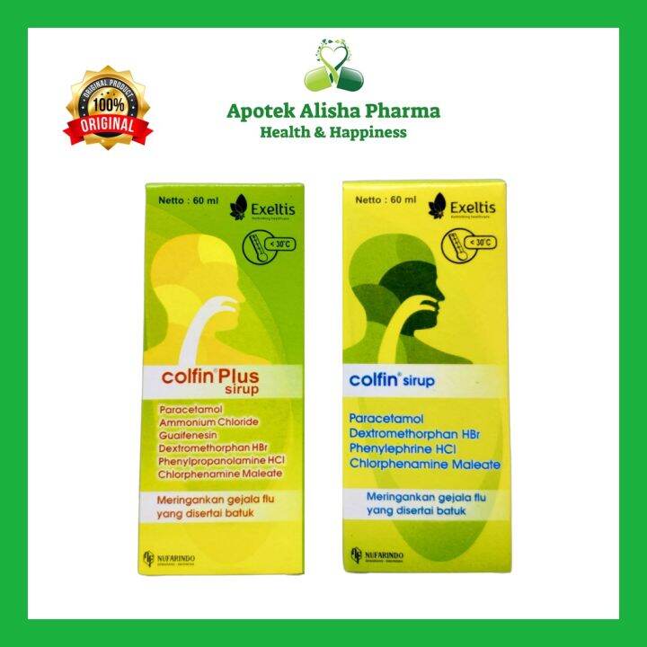 Colfin Syrup/Colfin Plus Syrup-Colfin Sirup/Colfin Plus Sirup Obat ...