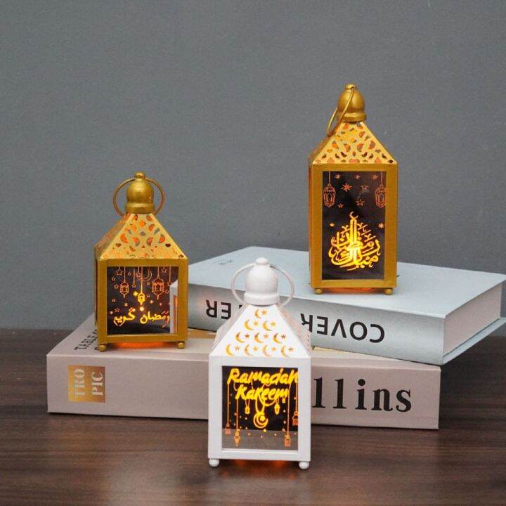 VDFD ที่2023 Eid Mubarak คารีม เครื่องประดับเบาๆ เดือนรอมฎอนมุสลิม โคม ...