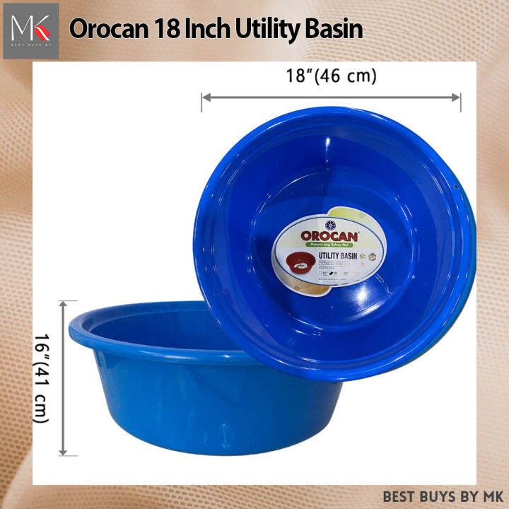 Best Buys by MK - Orocan Utility Basin 18 inch utility basin, utility ...