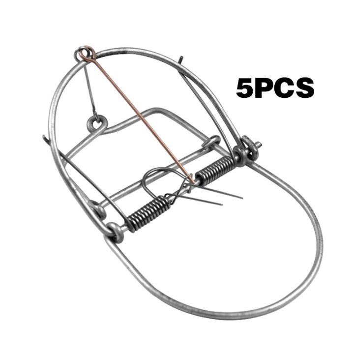 Household Mousetrap Spring Mouse Trap Catcher Rat Trap Weasel Catcher ...