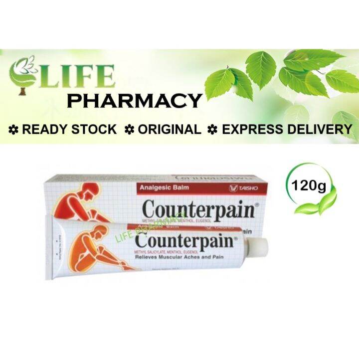COUNTERPAIN ANALGESIC BALM 60GM/120G | Lazada