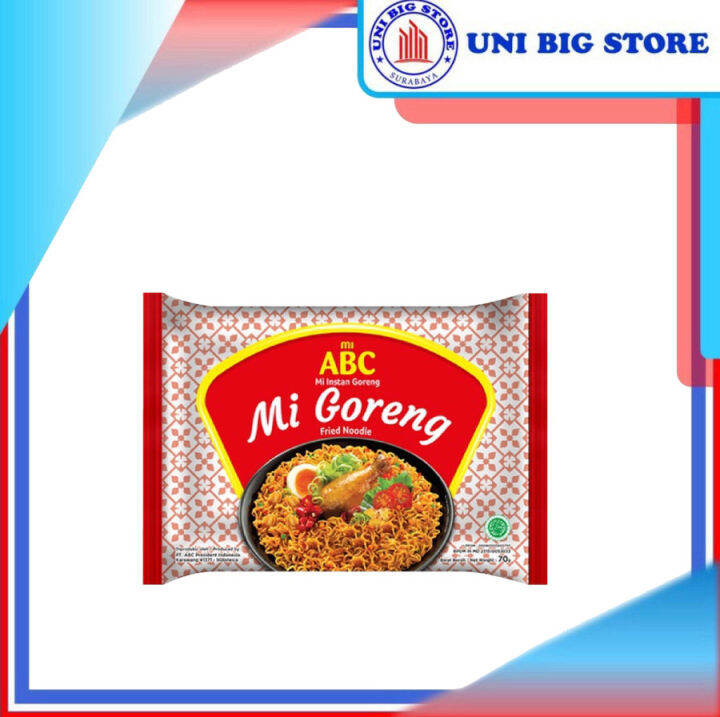 Mi ABC Mie Instan Goreng 70 gr Fried Noodle | Lazada Indonesia