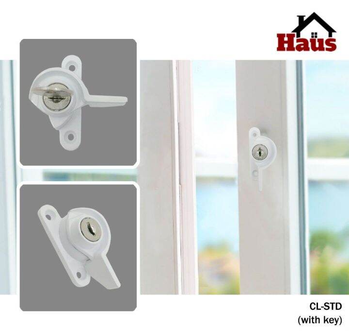 Crescent Lock Half moon Lock CL-STD with Key for sliding window | Lazada PH