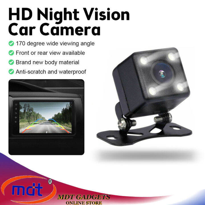 Reverse Rear View Backup Camera 170° Viewing Angle Fit for Toyota Vios ...