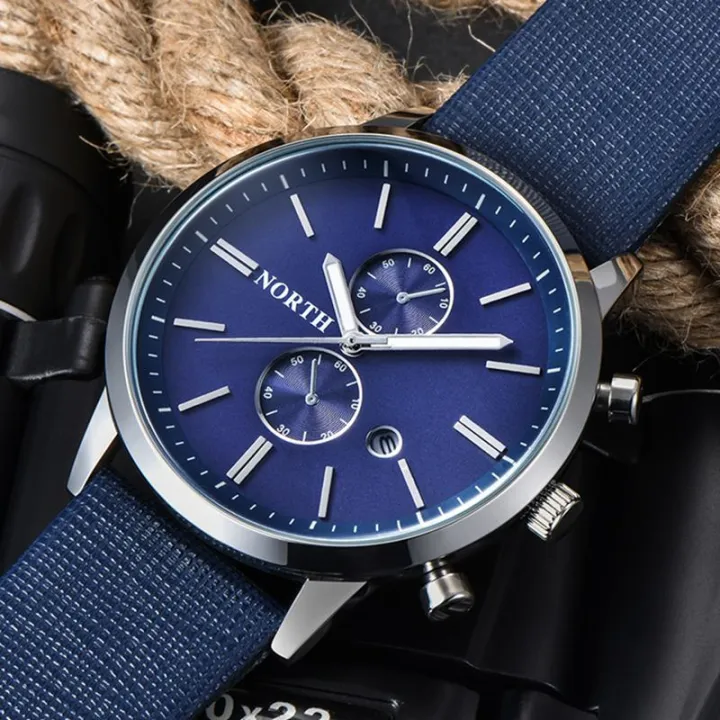 NORTH Luxury Brand Mens Sport Watches Fashion Men Leather Business ...