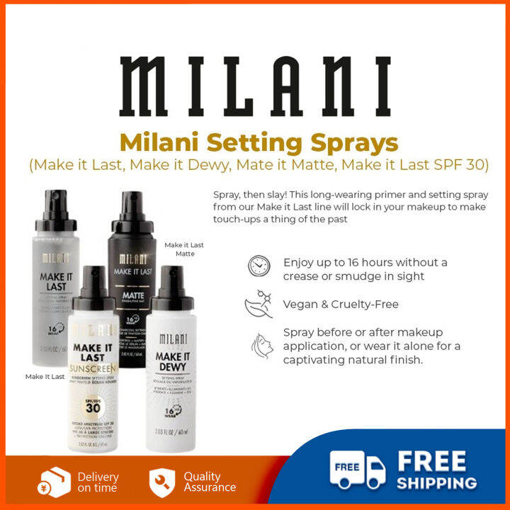 MILANI Make It Last Setting Spray | Lazada PH