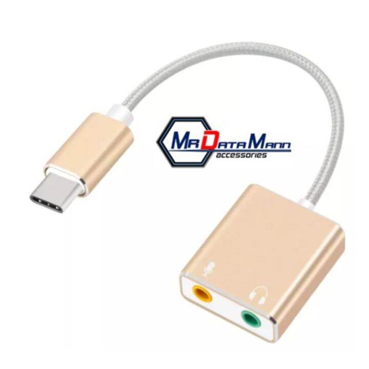 USB Type C sound card (to mic and audio) | Lazada PH