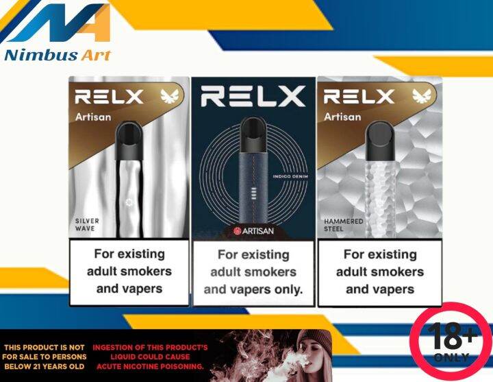 139 ONLY Relx Artisan Infinity Pod Kit (DEVICE ONLY) Original | Lazada PH