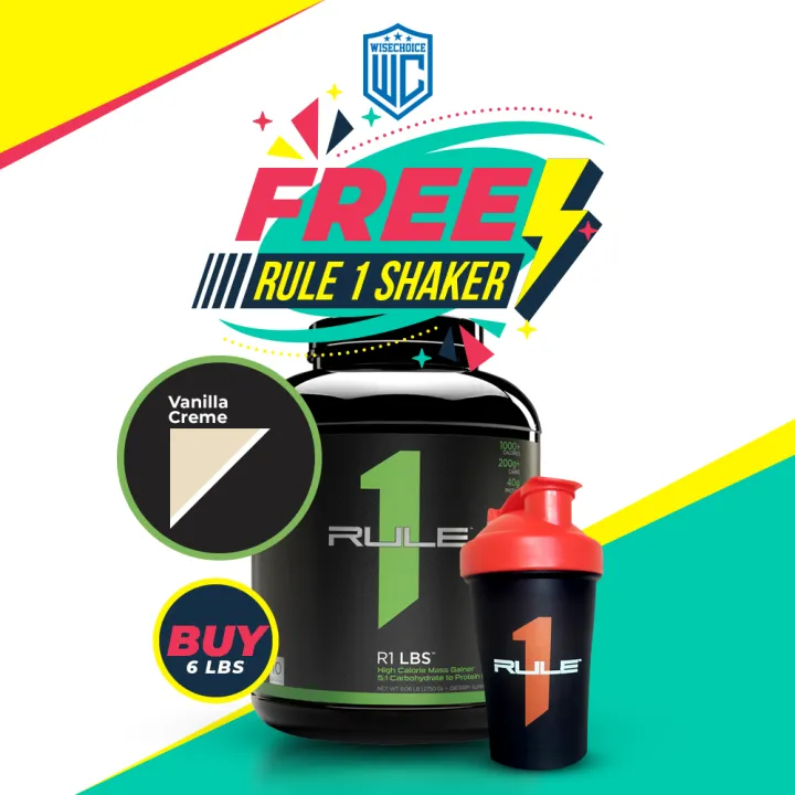 RULE 1 R1 LBS 6 LBS VANILLA CREME FLAVOR | Lazada PH