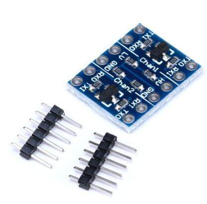 2-way 2 channel Level Converter Module IIC I2C UART SPI 3.3V to 5V 5V ...