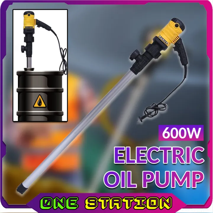 Portable Oil Pump Electric Oil Pump Oil Extractor Pump Drum Pump ...
